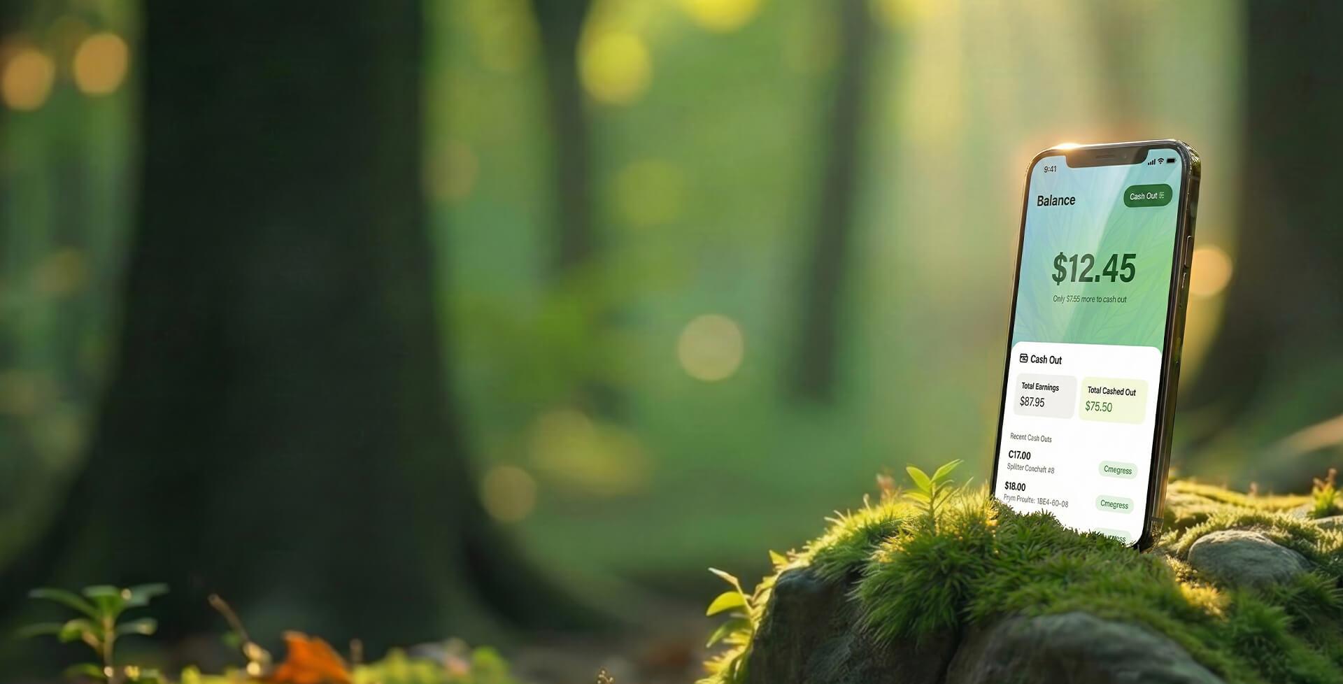 Trees App - Earn Cash While Reforesting the World